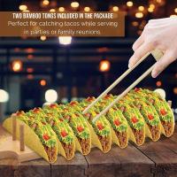 China Customized Pattern Type Plateaux a tacos de forme ondulee for Mexican Restaurant for sale