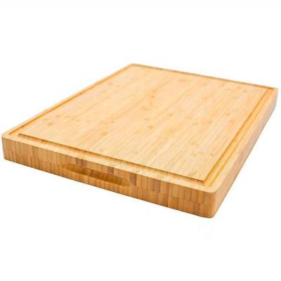 Cina 37*27*5cm Tavola da taglio in bambù con coltello con logo personalizzato per cucina moderna in vendita
