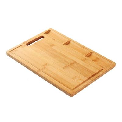 China Eco-vriendelijke natuurlijke bamboe snijplank 30*21.1*1.5cm Grootte Custom Logo voor Keuken Te koop