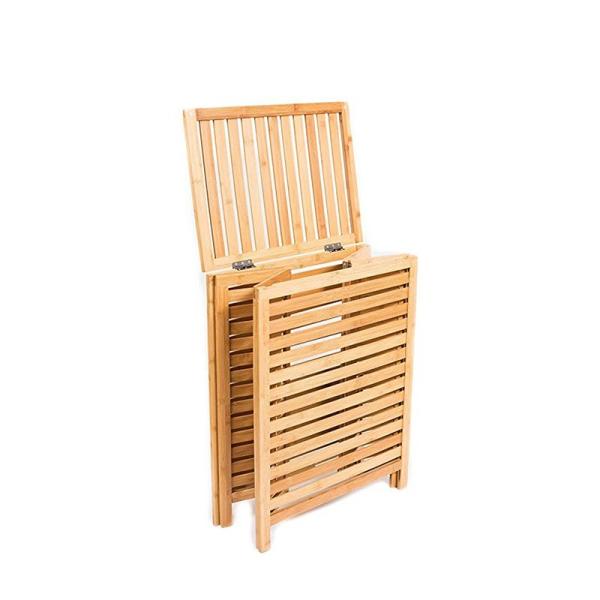 Quality Foldable Bamboo Washing Basket Laundry Hamper Storage Multifunctional for sale