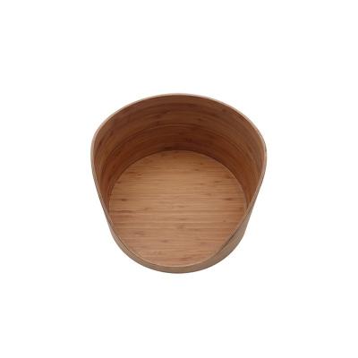 Cina Legno rotondo interno Bambù pet bed frame Cat cattery in vendita