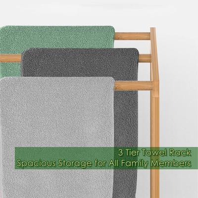 Cina Tenitore di asciugamani in bambù per bagno a colori personalizzati in vendita