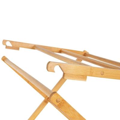 Chine Économie d'espace 120*50*150cm Bambou Accordeon Vêtements Sécheuse Rack de séchage pour vêtements à vendre
