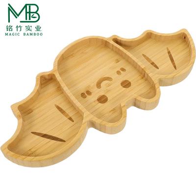 Cina Piatto a forma di pipistrello di bambù in vendita