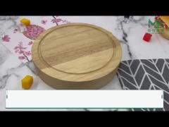 Многофункциональная панель для резки бамбукового сыра с 4 ножами для кухни