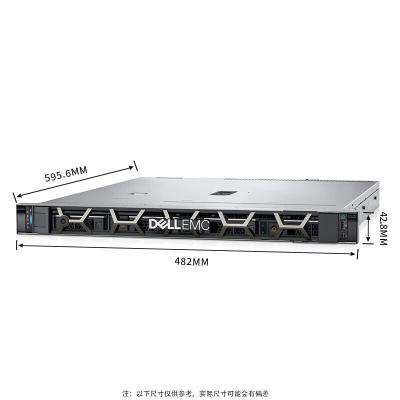 Cina Intel Xeon E2324 8GB Memoria 100% Dell PowerEdge R350 1U Rack Server Computer originale in vendita