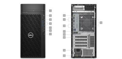 中国 ホット Dell Precision t3660 タワーワークステーション 8GB メモリと2.1GHzプロセッサ速度 販売のため