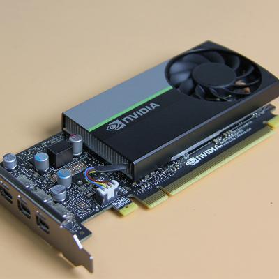 China Cartão de vídeo NVIDIA T400 4G com Core Clock Mhz 1515/1800MHz e PCI Express 3.0 x16 à venda