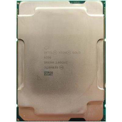 Cina Intel Xeon Gold 6330 2,0 GHz 28C/52T 11,2 GT/s 42 MB di cache Turbo HT DDR4-3200 205 W Stock in vendita