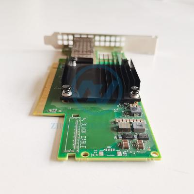 China MCX555A-ECAT 100G IB Optical Fiber Network Card for Servers 2.5Hz Processor Frequency for sale