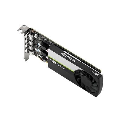 Cina Fan Cooler NVIDIA T1000 4G GDDR6 GPU Interfaccia di memoria a 128 bit PCI Express 3.0 x 16 in vendita
