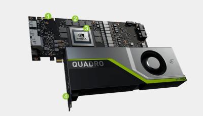 China 1830MHZ Core Clock nVIDIA QUADRO RTX 5000 16G Cartão de vídeo para aplicações profissionais à venda