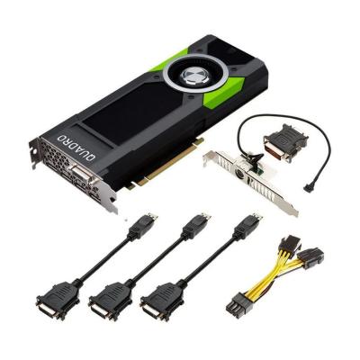 China 1830MHZ Core Clock nVIDIA QUADRO RTX 5000 16G Cartão de vídeo para aplicações profissionais à venda