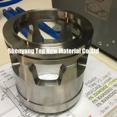 Cina Il CNC che lavora la sede valvola a macchina di controllo di Fisher parte l'argento delle inserzioni ed il colore grigio in vendita