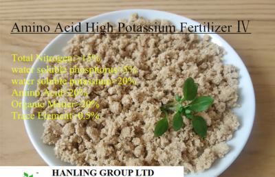 China Amino Acid High Potassium Fertilizer 15-5-20 for sale