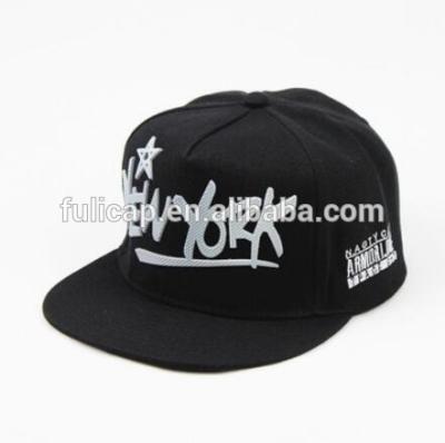 China Comfortable Cotton Stylish Hip Hop Caps Sun Protection White Black Color for sale