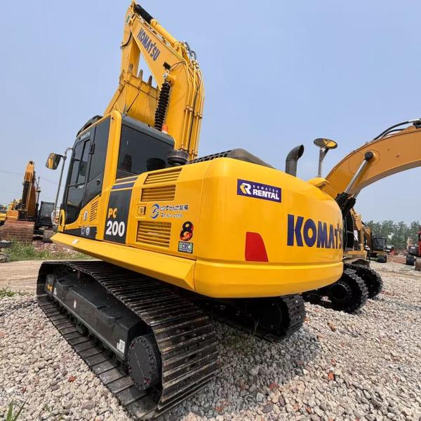 Quality Quality Assurance 20 Ton Used Komatsu PC200 Hydraulic Excavator Low Price Earth-moving Construction Tasks Used Excavator for Sale for sale