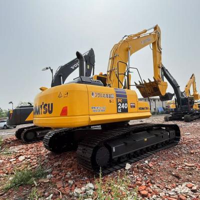 China Komatsu 240 Used Crawler Excavator Secondhand Original Japan Brand 24 ton Komatsu Medium Large Tracked Used Excavator for Sale for sale