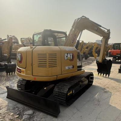 China Japan Used  307E2 7Ton Crawler Hydraulic EPA Engine Low Hours Good Condition Used Mini Excavator for Construction for sale
