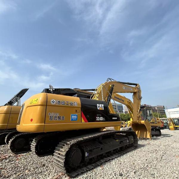 Quality CAT324D2L Hydraulic Crawler Excavator 24Ton C71 Engine Stable Performance for for sale
