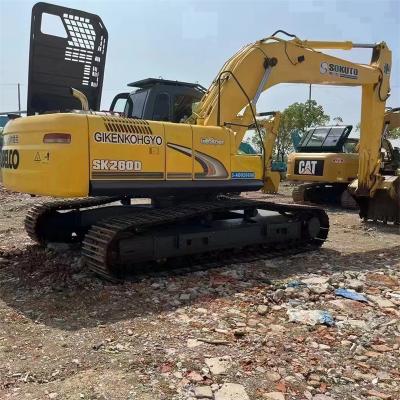 China Used Kobelco SK260D Equipment Trader Excavator Repossessed Hydraulic Digger For Construction for sale
