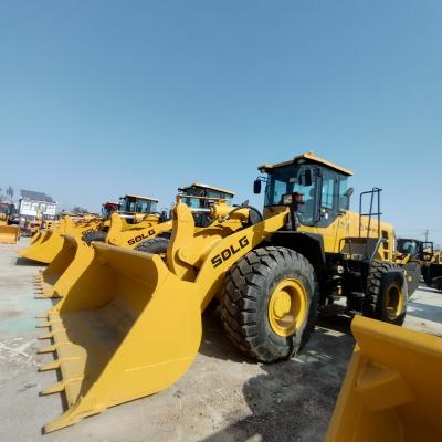China Used SDLG L956F Wheel Loader 5 Ton with Enhanced Stability & Large Breakout Force Ideal for Heavy Construction Work for sale