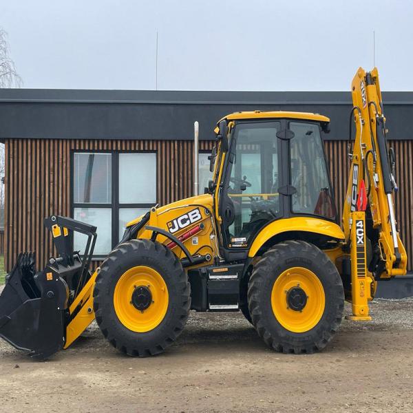 Quality JCB 4CX Used Wheel Loader Backhoe 4WD Excavator Digger for sale