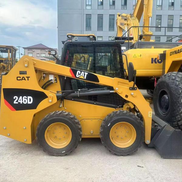 Quality High Performance Used Wheel Loaders 246D Second Hand Earth Moving Machinery for sale