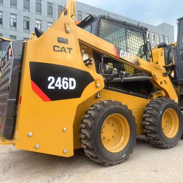 Quality High Performance Used Wheel Loaders 246D Second Hand Earth Moving Machinery for sale