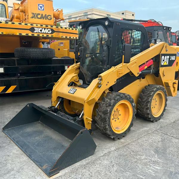 Quality High Performance Used Wheel Loaders 246D Second Hand Earth Moving Machinery for sale