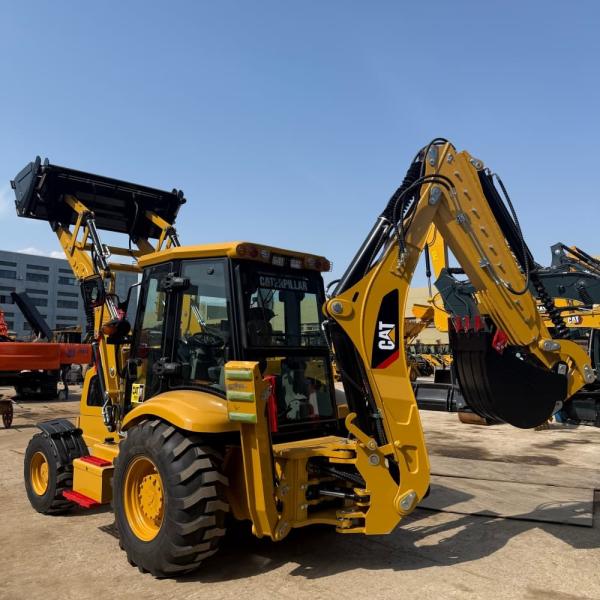 Quality  420F TLB Used Compact Wheel Loader Backhoe Hydraulic Repossessed Earthmoving Equipment for sale