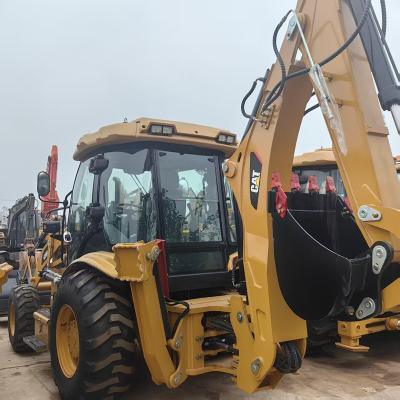 China Ready Stock Used Caterpillar 420F Backhoe Loader Second Hand 4x4 Wheel Excavator Digger Backhoe for Sale for sale