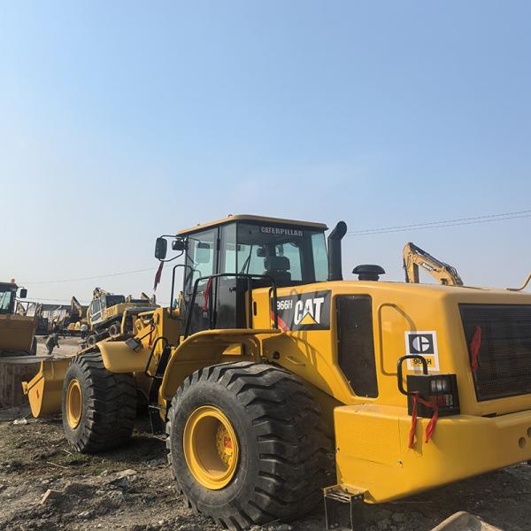 Quality Used  CAT 966H Wheel Loader CAT 966H Model 6 Tons Road Building Machinery Front-end Loader Good Engine Loader for sale