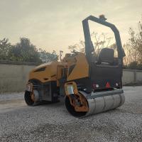 China Double Drum Vibratory Old Used Road Roller  Heavy Duty Compactor for sale