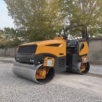 China Double Drum Vibratory Old Used Road Roller  Heavy Duty Compactor for sale