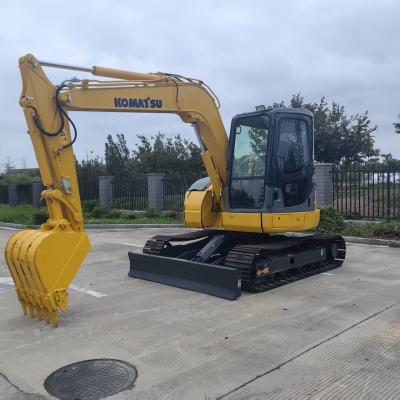 China Factory Direct Shipping Used Komatsu PC78 Mini Crawler Excavator Second Hand Hydraulic Digger Farm Used Excavator for Sale for sale