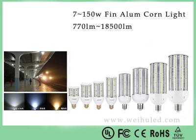 China 38W 120Lm / w E40 LED Corn Light Aluminum Heatsink SMD5630 With Clear / Milky Cover for sale