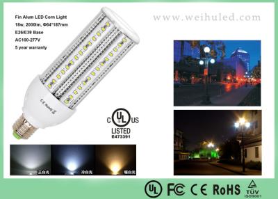 China 110V UL FCC E40 Corn Cob Led Light Bulbs 2000Lm 5000k For Home for sale