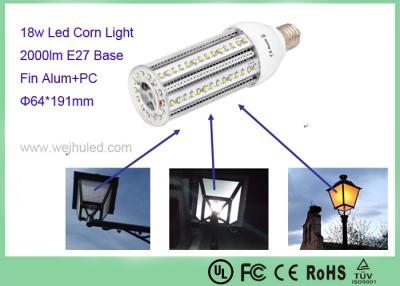 China Energy Saving 18W  LED Corn Light Bulb 2000lm With UL FCC CE ROHS IEC Approved for sale
