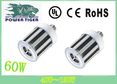 China Fin Aluminum Heatsink and PC 125lm/w E40 Led Light Bulb 360° Beam Angle for sale