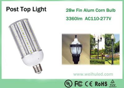 China Led Corn Light  28w LED Post Top Lamps 5000k 120lm/w Acorn Bulbs for sale