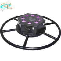 China Ceiling 6061 Aluminium Turning Structure Mini Rotating Circle Truss for Hanging Moving Head Light for sale