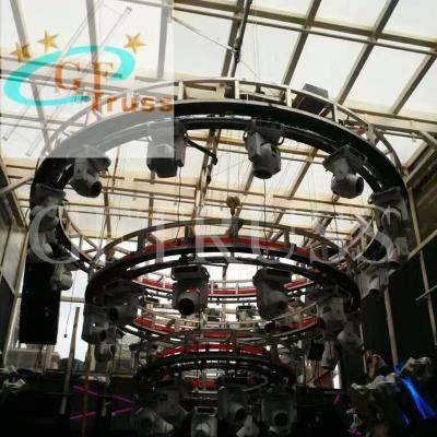 China Kundengebundener drehender runder Sprecheraluminiumbinder des Beleuchtungsbinders zu verkaufen