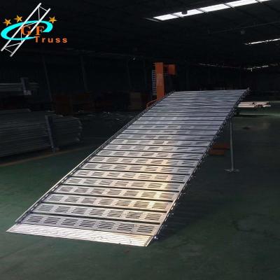 China hoog - hellingen van het de rolstoelaluminium van de kwaliteits de goedkope verwijderbare handicap Te koop