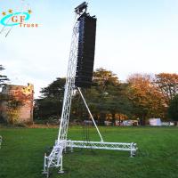 China Vocal Concert Line Array Truss Light Weight Truss Line Array Tower for sale