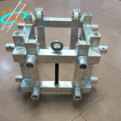 China Multi van de het Stadiumbundel van het Verbindingstentoonstelling Gebruikte Aluminium van de de Spondoos de Hoekbundel Te koop