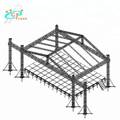 China Tubo de alumínio do cano principal do período 50*3mm da segurança do fardo da iluminação do parafuso da fase do concerto à venda