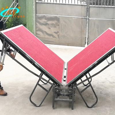 Cina L'alta qualità e la piegatura di alluminio del bene durevole mettono in scena la piattaforma di evento in vendita