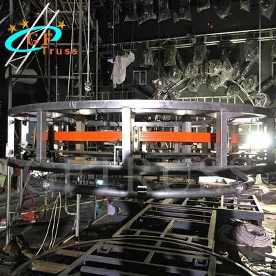 China Draaiende de Bundel Roterende Opheffende Bundel die van de Aluminiumverlichting omhoog neer opheffen Te koop