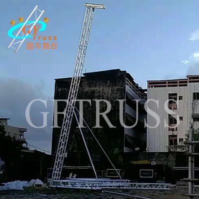 China Openluchtactiviteiten 12M Aluminum Line Array-Sprekersbundel 50*3mm Hoofdbuis Te koop